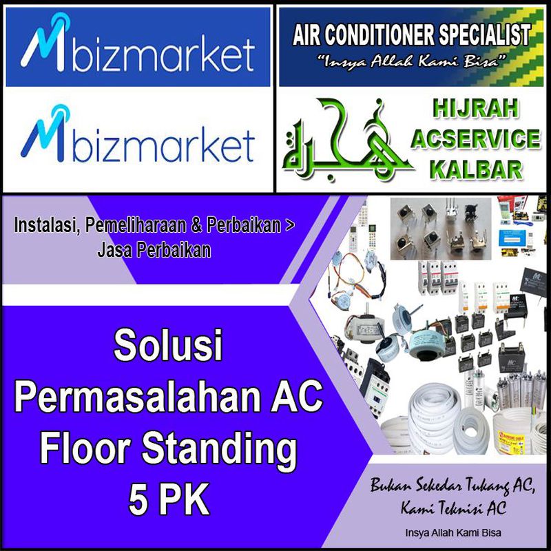 Solusi Permasalahan AC Floor Standing (5 PK) - Selang Drainase