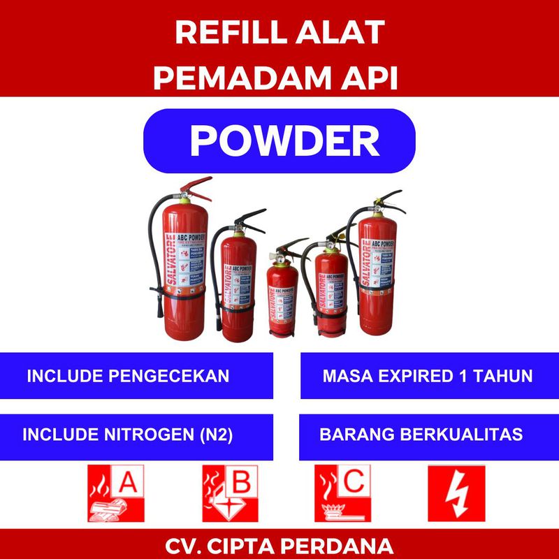 Refill APAR Dry Chemical Powder uk. 6 KG