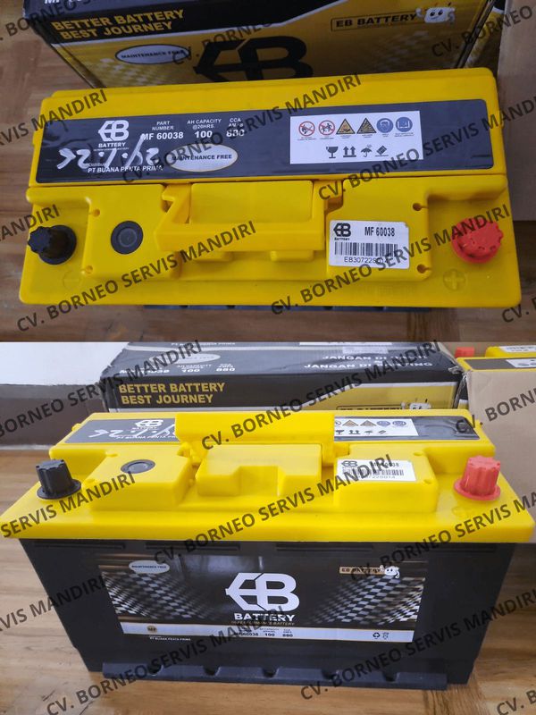 AKI KERING EB BATTERY MF 60038 - 100 AH - CCA 880
