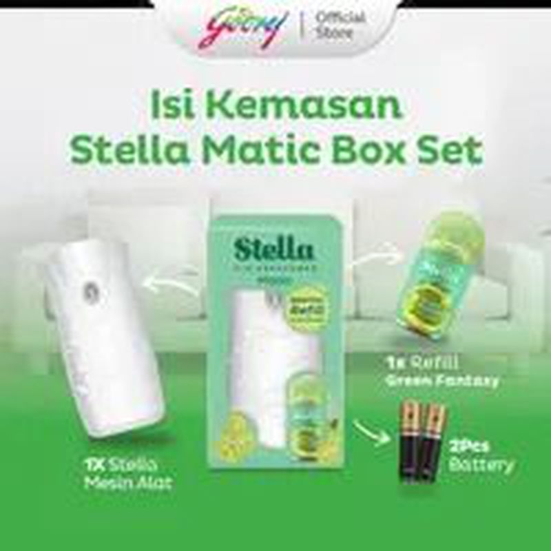 Pengharum Ruangan Air Freshener Home Matic Box Set dan Refill