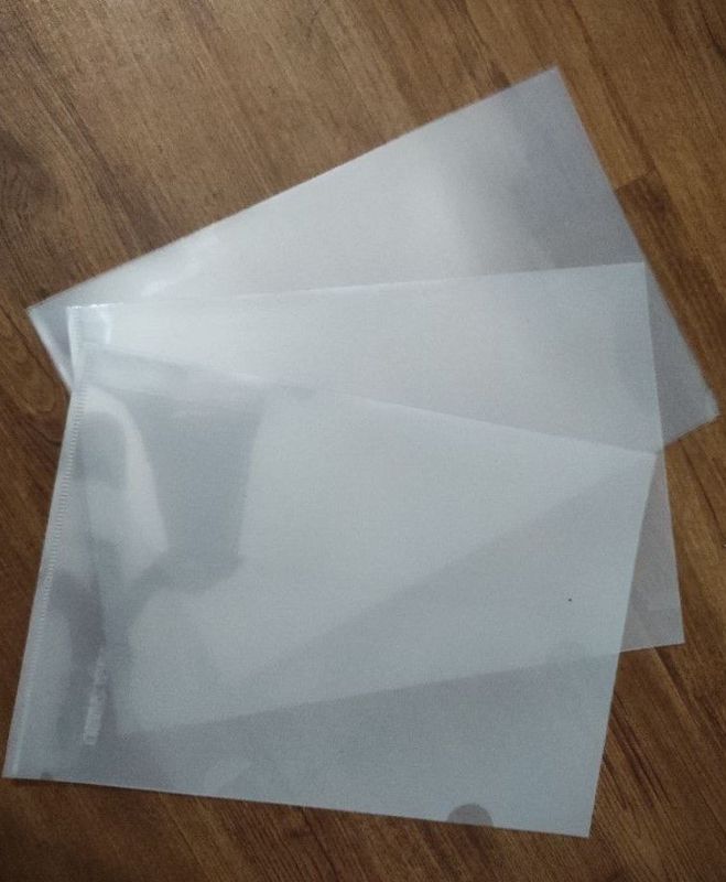 Map plastik L shape ukuran folio