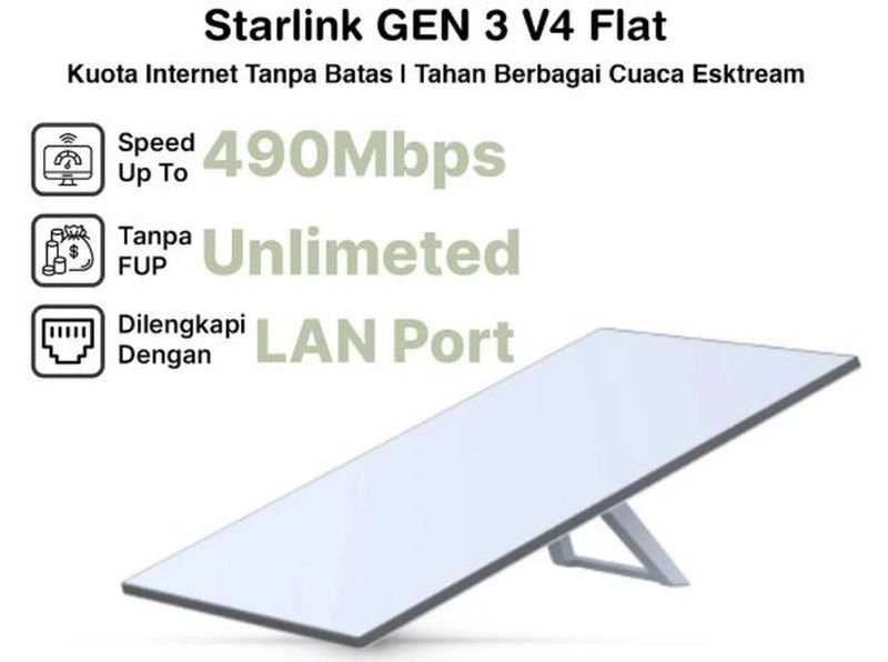 STARLINK INTERNET KIT SATELLITE ANTENNA & WIFI ROUTER KIT GEN4 V4 ...