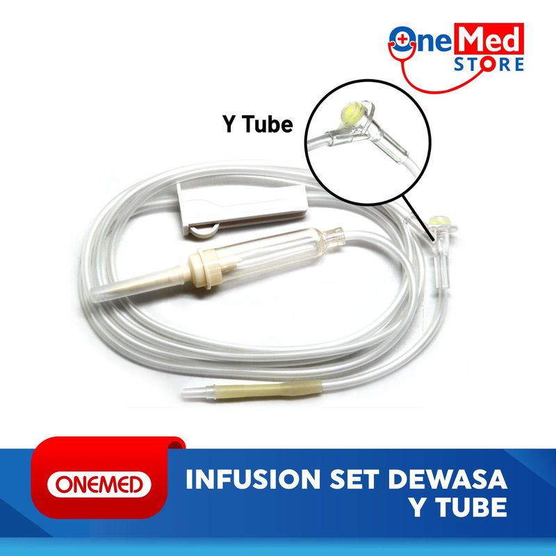 INFUS SET DEWASA Y TUBE ONEMED