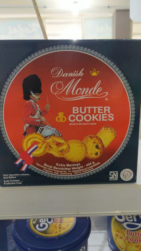 Monde Butter Cookies Kaleng 454 gr