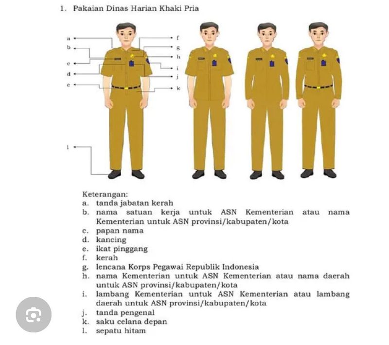 Pakaian Dinas PDL/PDH