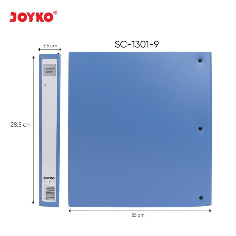 Map Arsip F4 Spiral Besi (Computer Binder / Odner)