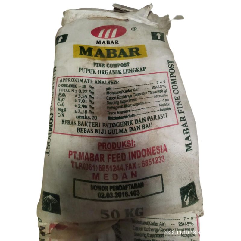 Pupuk Organik MABAR