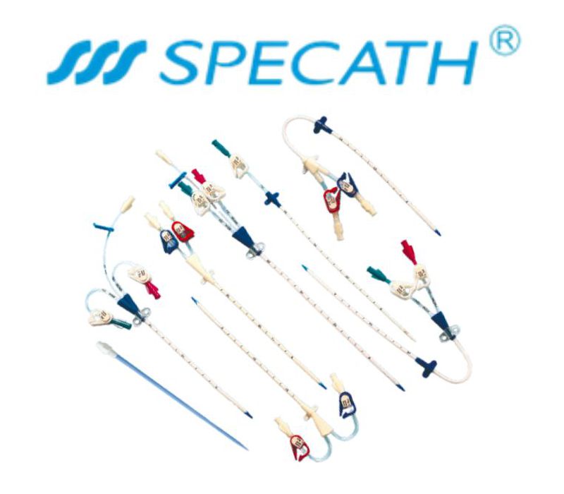 Hemodialysis Catheter Standard Kit (Curved) Triple Lumen 12Fr x 16/20cm