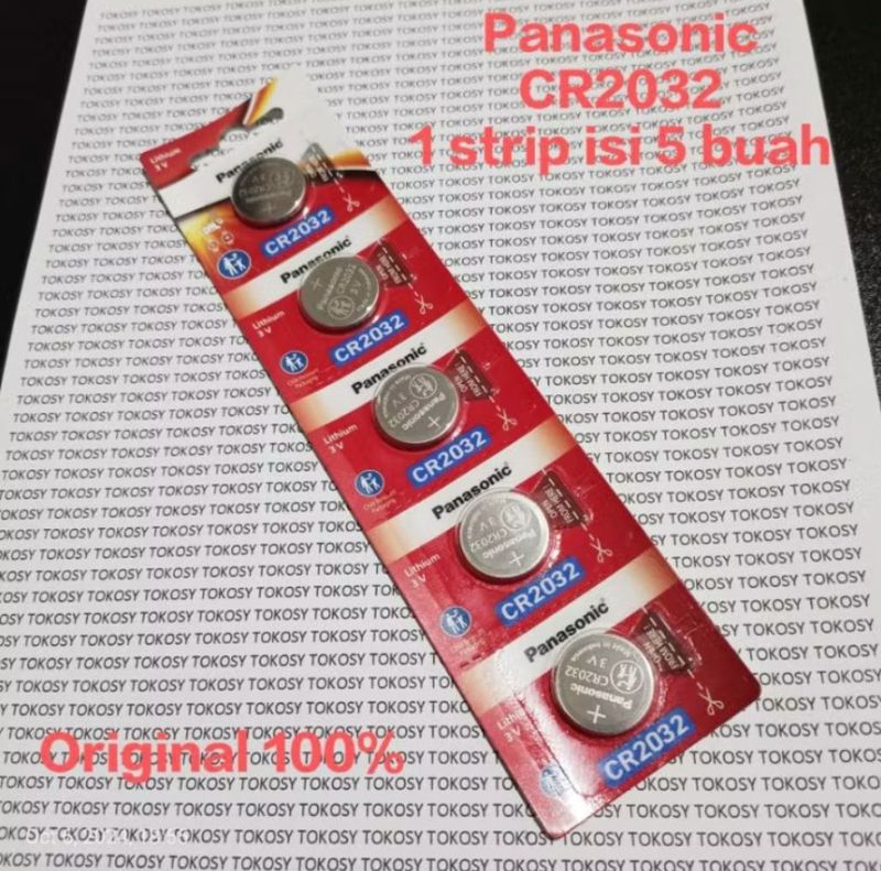 Baterai Bulat Panasonic seri 2032
