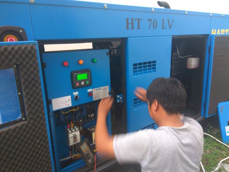 service genset - Coolant Radiato