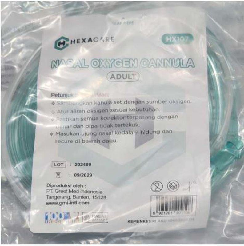 NASAL OKSIGEN CANULA DEWASA HEXACARE