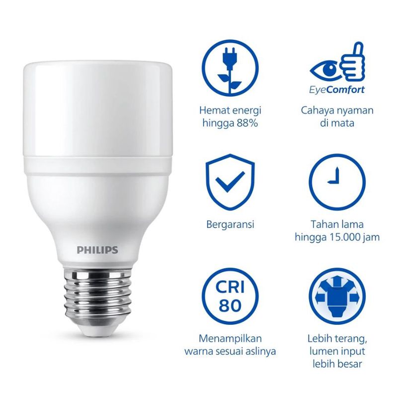 Philips Lampu Multipack Radiantline LEDBright 10W 6500K 230V Putih