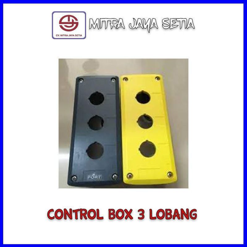 control box 22mm 3 lubang
