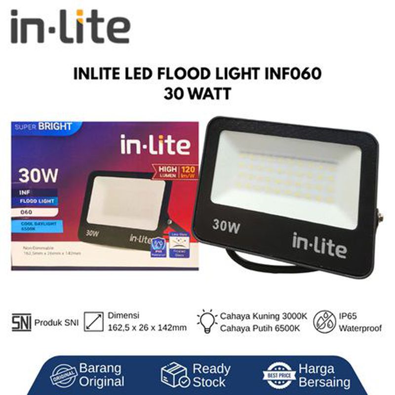 Lampu Sorot Inlite 30 Watt