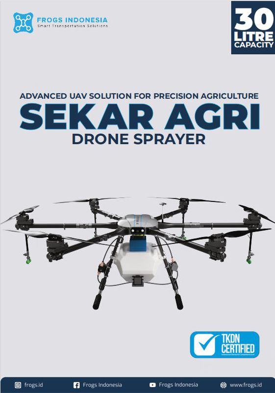 Drone Pertanian Sekar Agri 30L - Basic