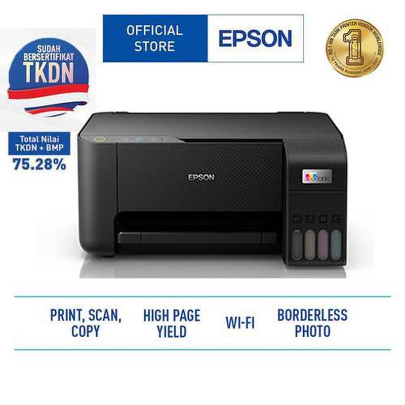 EPSON PRINTER EPSON L3251 ( PRINT SCAN COPY A4 + WIFI )