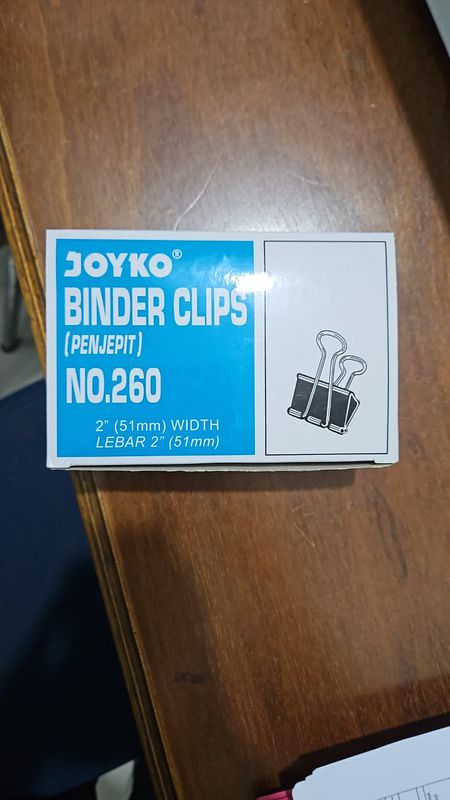 Binder Clip No. 260