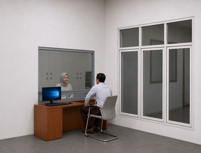 Jendela alumunium kaca ukuran 200x218