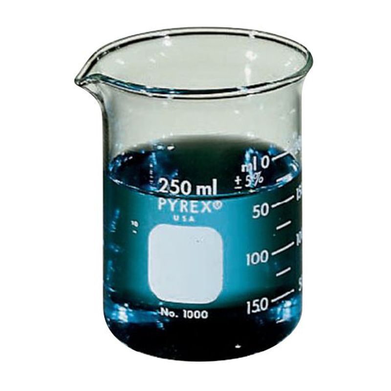 Iwaki Beaker Glass - 250 ml - Transparan