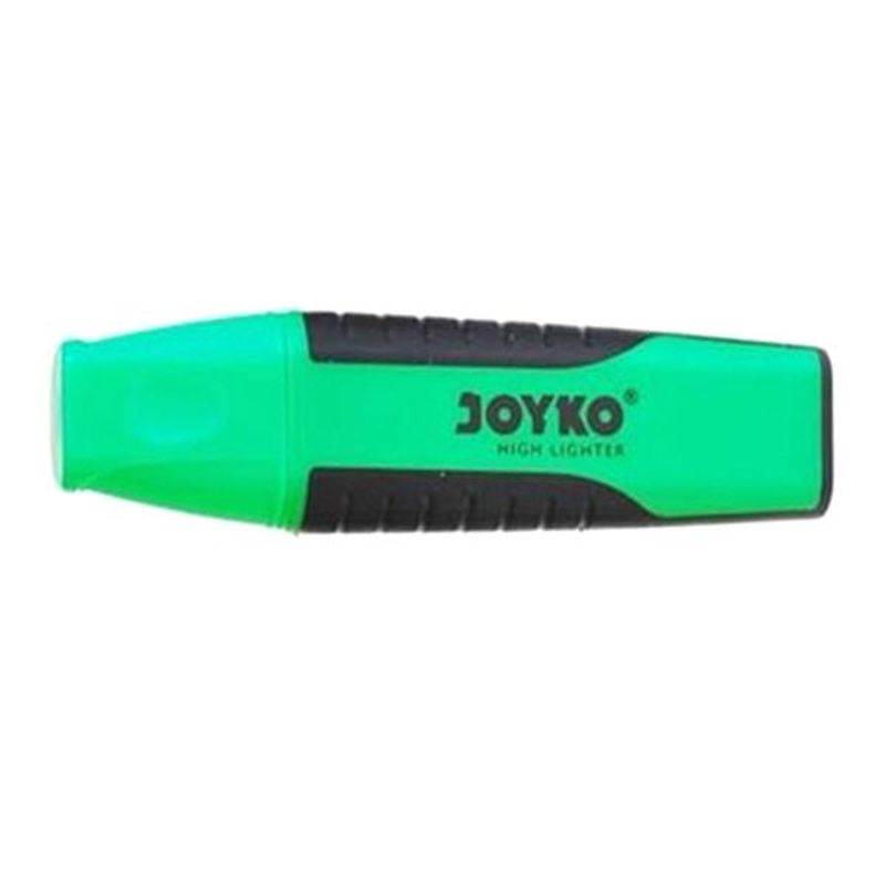 Joyko Highlighter - Tinta Hijau - 1 Kotak Isi 10 Pcs