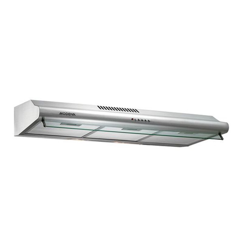 Modena Slim Hood SX 9502 S - 90 cm - Stainless Steel Silver