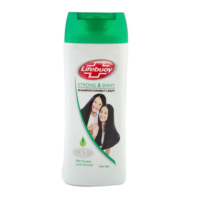 Lifebuoy Shampoo Strong & Shiny - 1 Karton Isi 48 Botol @ 70 ml