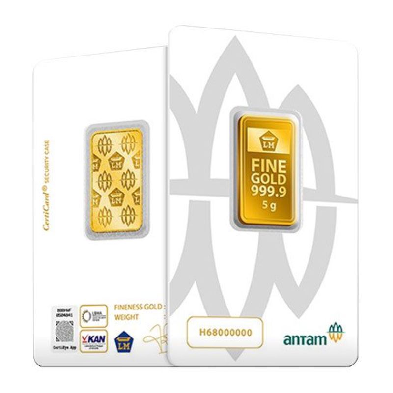 Antam Emas Batangan - 99.99% - 5 gram