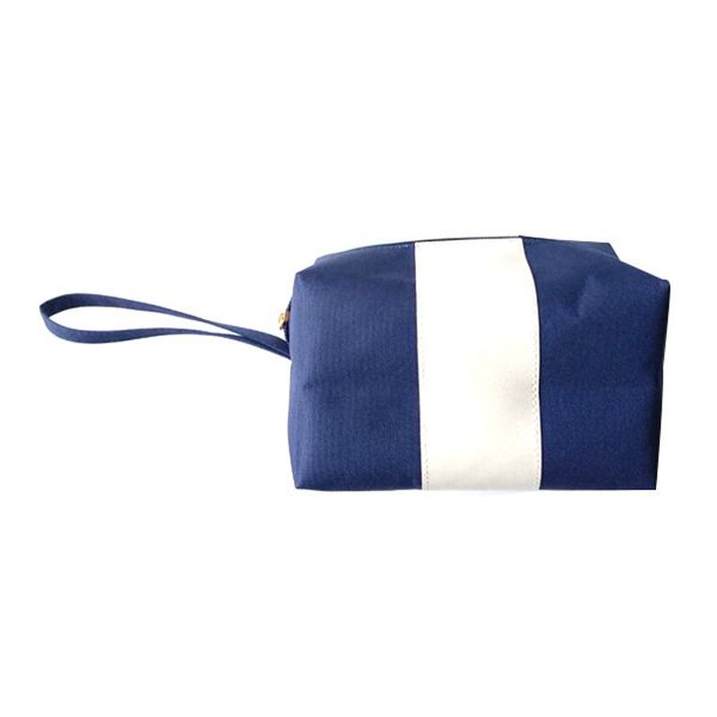 White Label Pouch Fitajoint - 15 x 9 x 9 cm - D300 & Leather - Biru