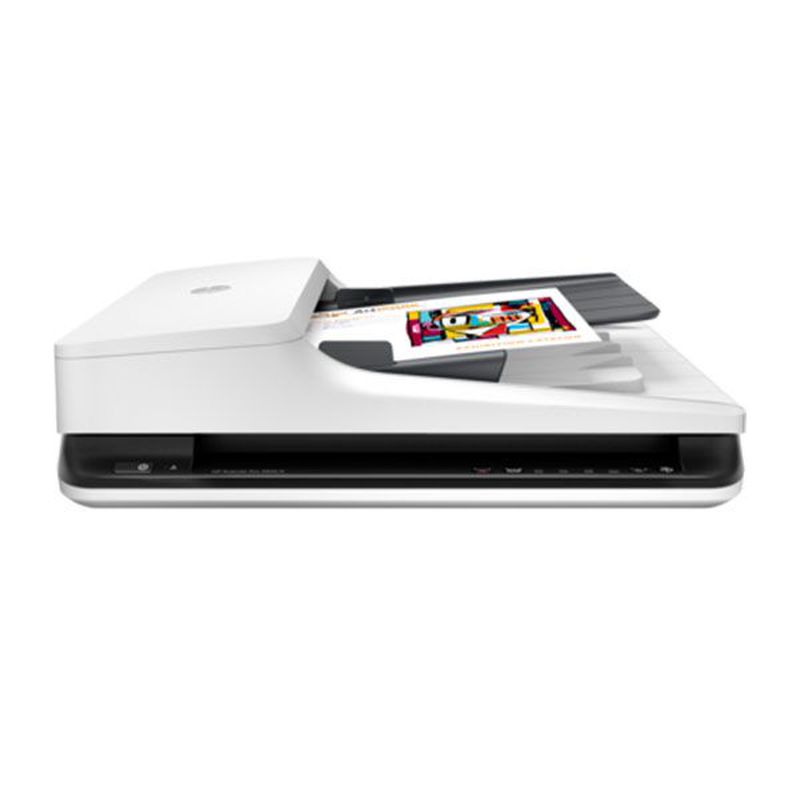 HP Flatbed Scanner ScanJet Pro 2500 f1 - L2747A - Putih