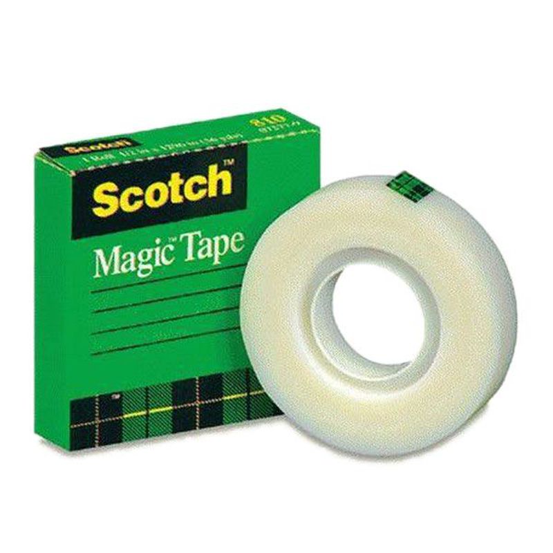 3M Scotch Magic Tape - 1 Inci x 36 Yard - Warna Campuran