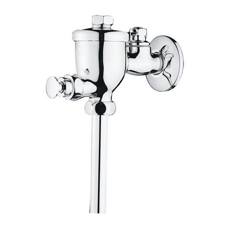Toto Push Kran Urinal T60P - Silver - Silver