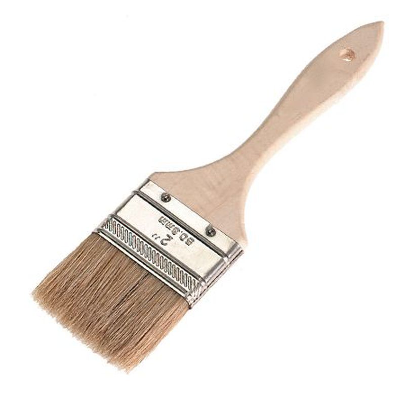 OEM Kuas - 3 Inci - Cokelat - Cokelat