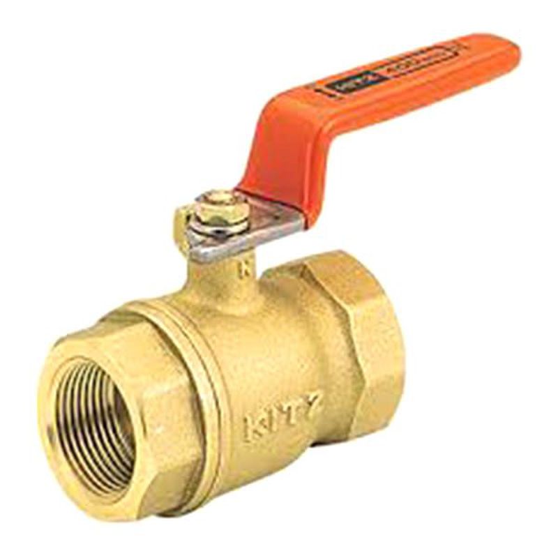 Kitz Ball Valve - 2 Inci - Emas/Oranye - Emas/Oranye