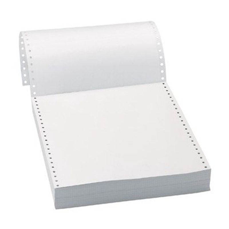 Paperline Paper Continous Form - 1 Ply - 9 1/2 x 11 Inci - Putih - 1 ...