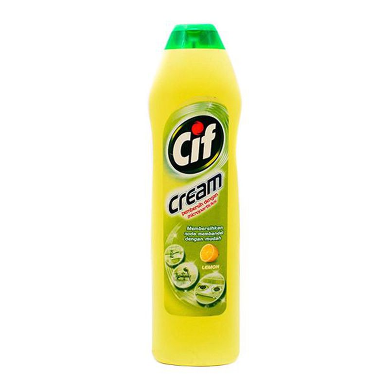 CIF Cream Pembersih - Lemon - 1 Kotak Isi 12 Pcs @ 720 gram