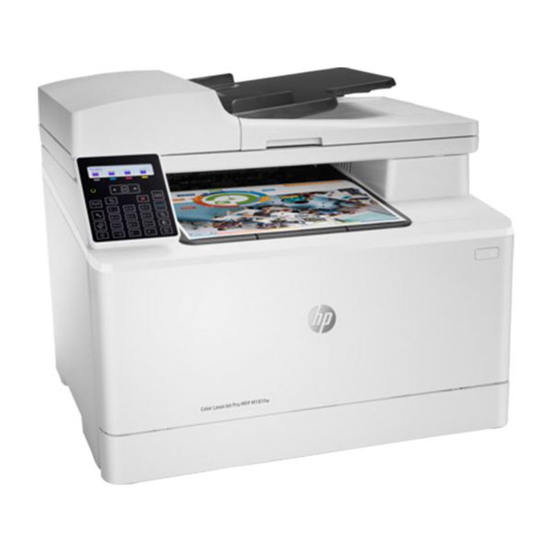 HP Printer Color LaserJet Pro MFP M181FW - Putih - Putih
