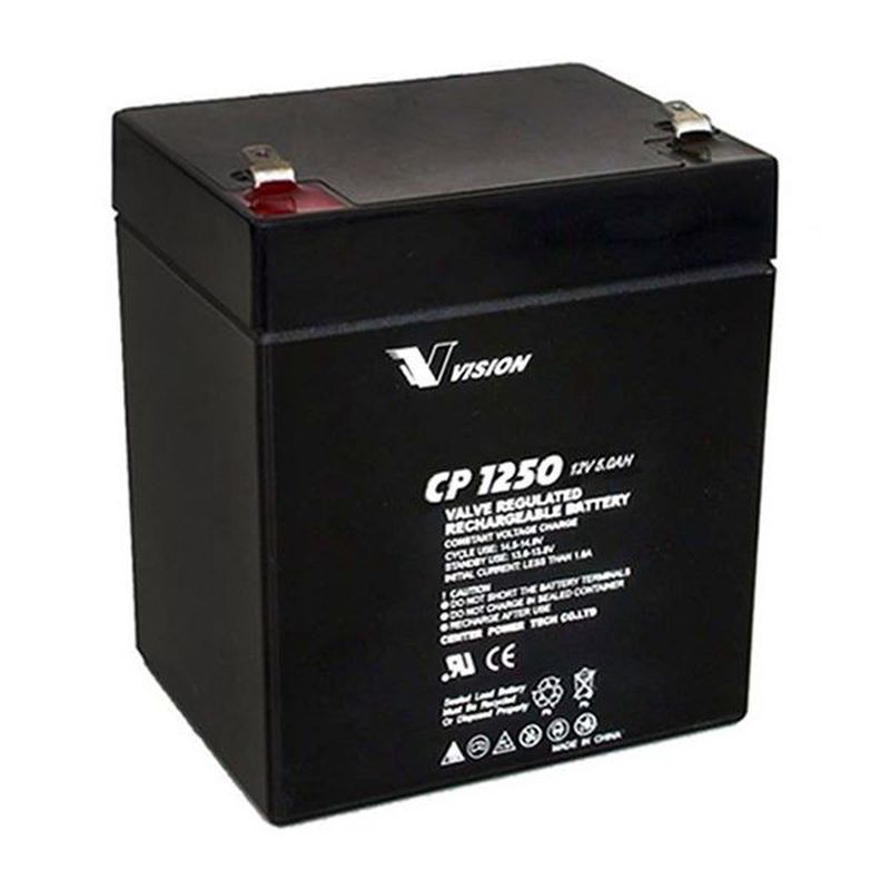 Vision Valve Regulated Rechargeable Battery CP1250 - 12 V - Warna ...