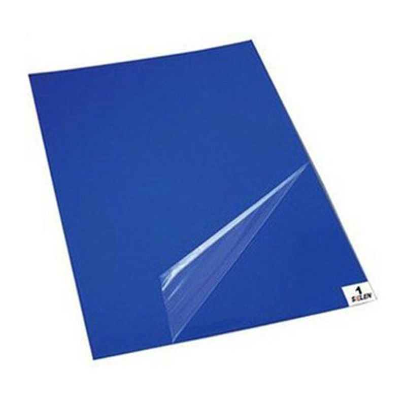 OEM Clean Room Sticky Mat - 60 x 90 cm - Biru - 1 Kotak Isi 30 Pcs - Biru