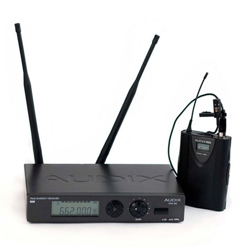 Audix Lavalier Wireless W3-ADX10-RE - Warna Campuran - Warna Campuran