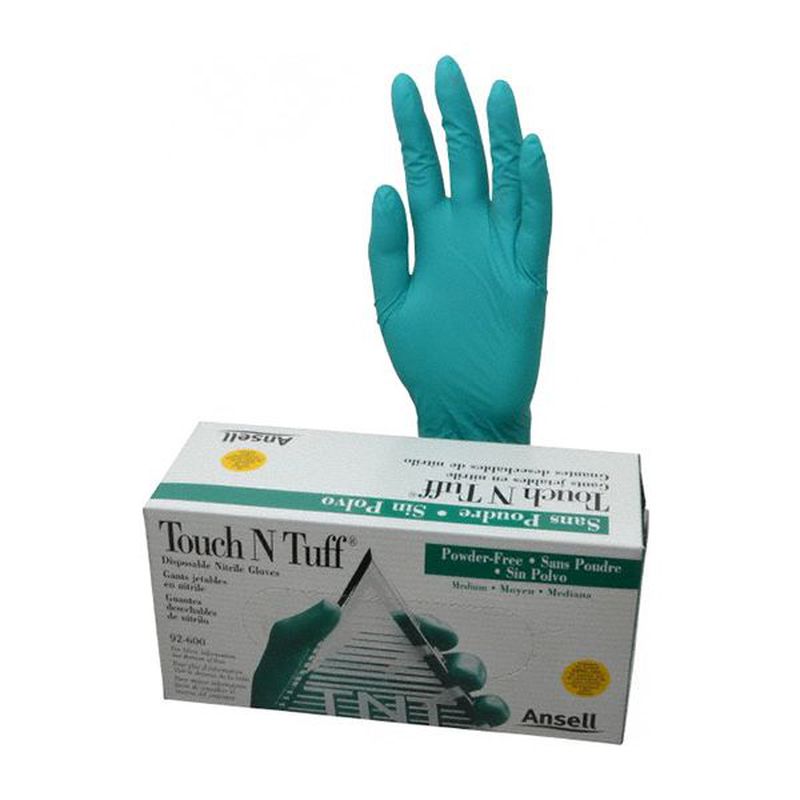 Ansell Disposable Nitrile Glove Touch N Tuff 92-600 - Ukuran M - Warna ...