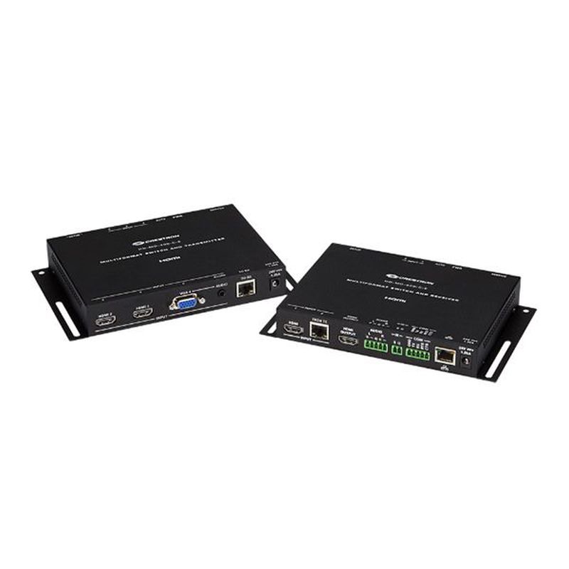 Crestron 15-Port HD Scaling Auto Switcher MD 400 C E - Hitam + Extender ...