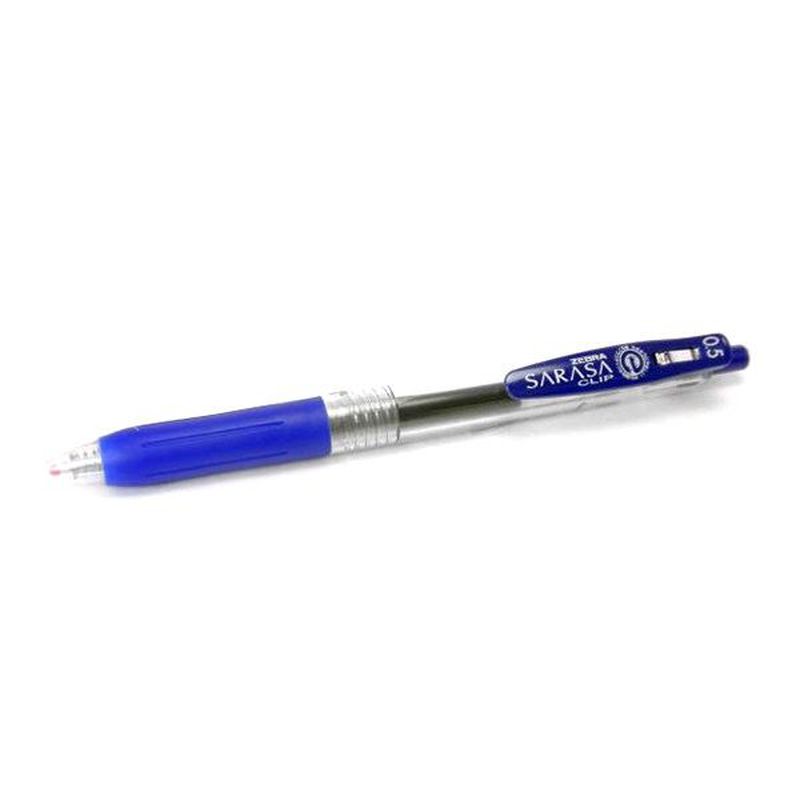 Zebra Sarasa Pulpen - 0.5 mm - Tinta Biru - 1 Pak Isi 12 Pcs - Tinta Biru