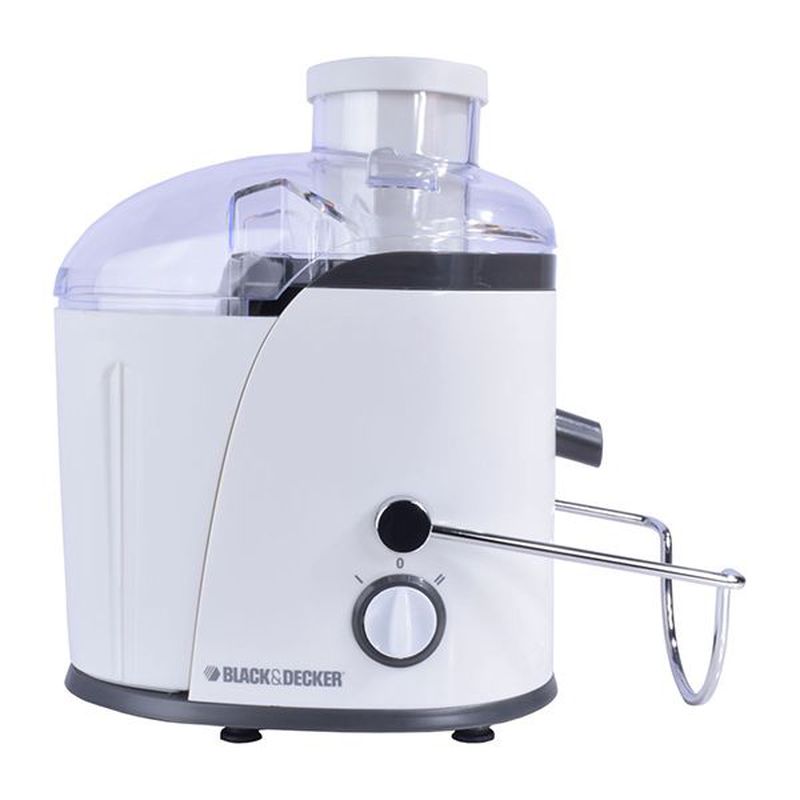 Black+Decker Full Deluxe Juice Extractor JE400B1 - 350 ml - Putih - Putih