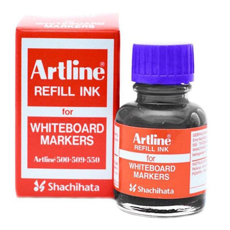 Artline Refill Tinta Marker Permanen ESK50 - Tinta Biru - 1 Set Isi 10 ...