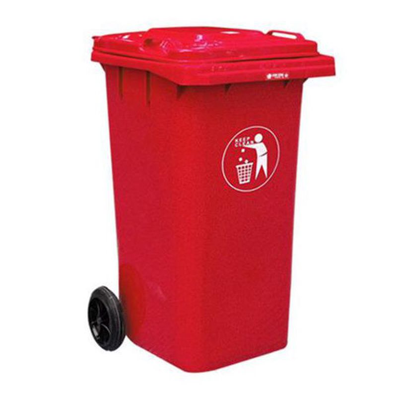 Lion Star Tempat sampah C-67 - 120 liter - Merah - Merah