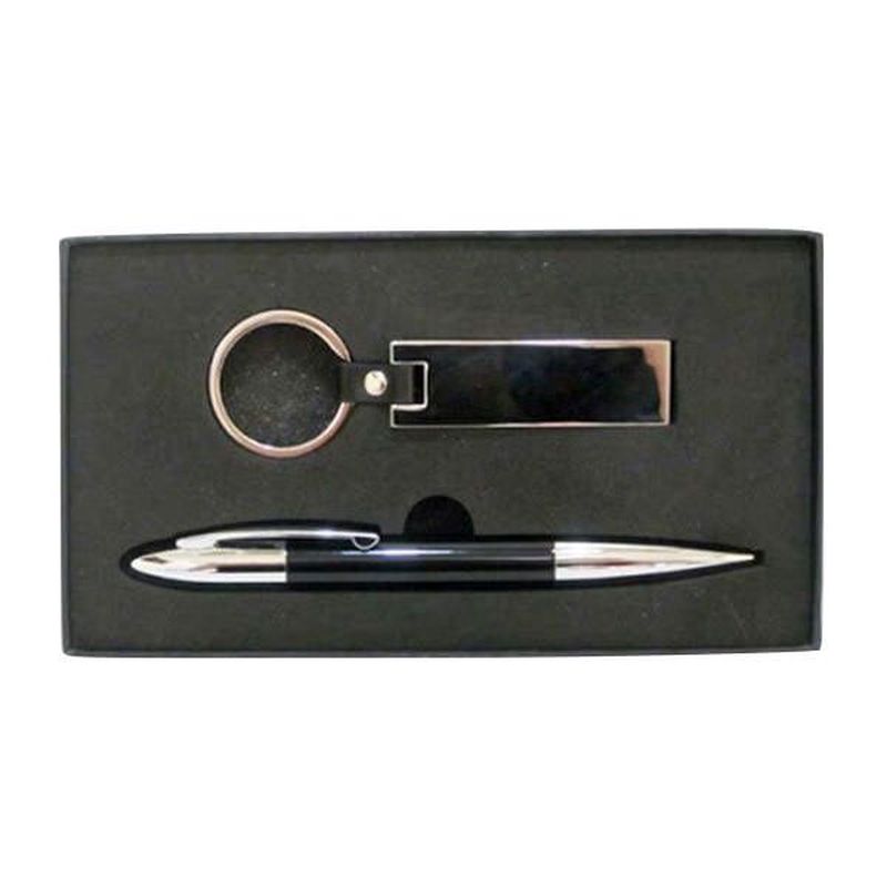 OEM Box Gift Set - 10 x 25 x 1 cm - Karton, Besi & Kulit - Hitam ...