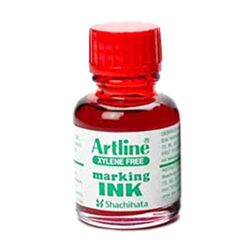 Artline Tinta Permanen Marker Refill ESK-20XF - Tinta Merah - 1 Set Isi ...