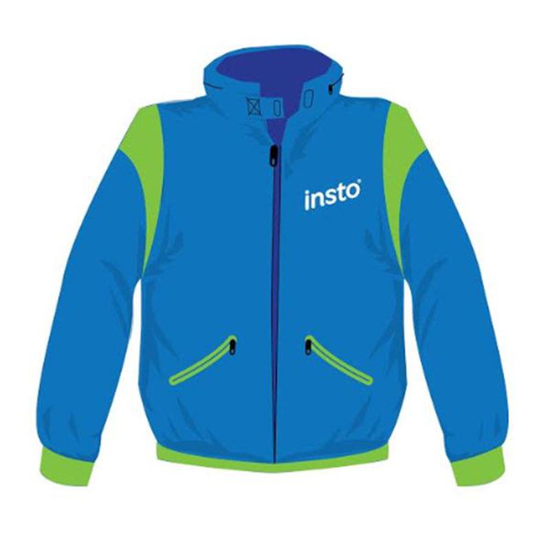 OEM Jaket Insto - All Size - Biru - Biru