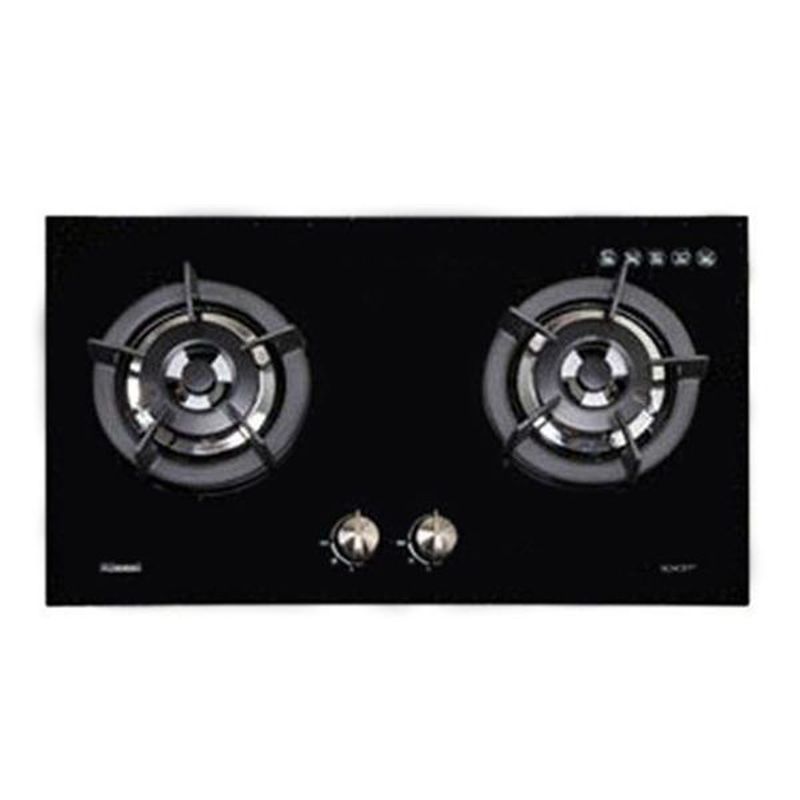 Rinnai Built In Hob Cast Iron RB-2-GH-C - 2 Tungku - Sparkling Black - Sparkle Black