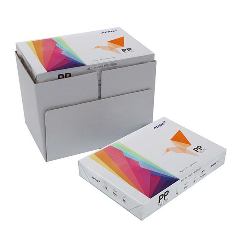 PP White Kertas Fotokopi - F4 - 70 gsm - Putih - 9 Box x 5 Rim - Khusus ...